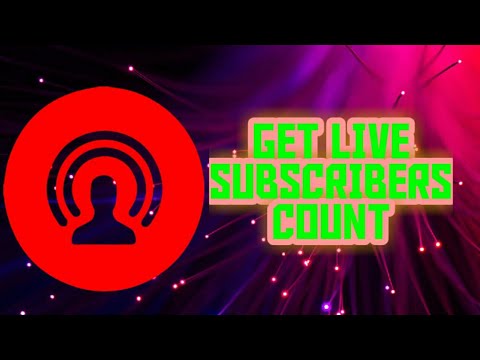 Watch live subscribers count now| Download this app and get Real Time sub count
