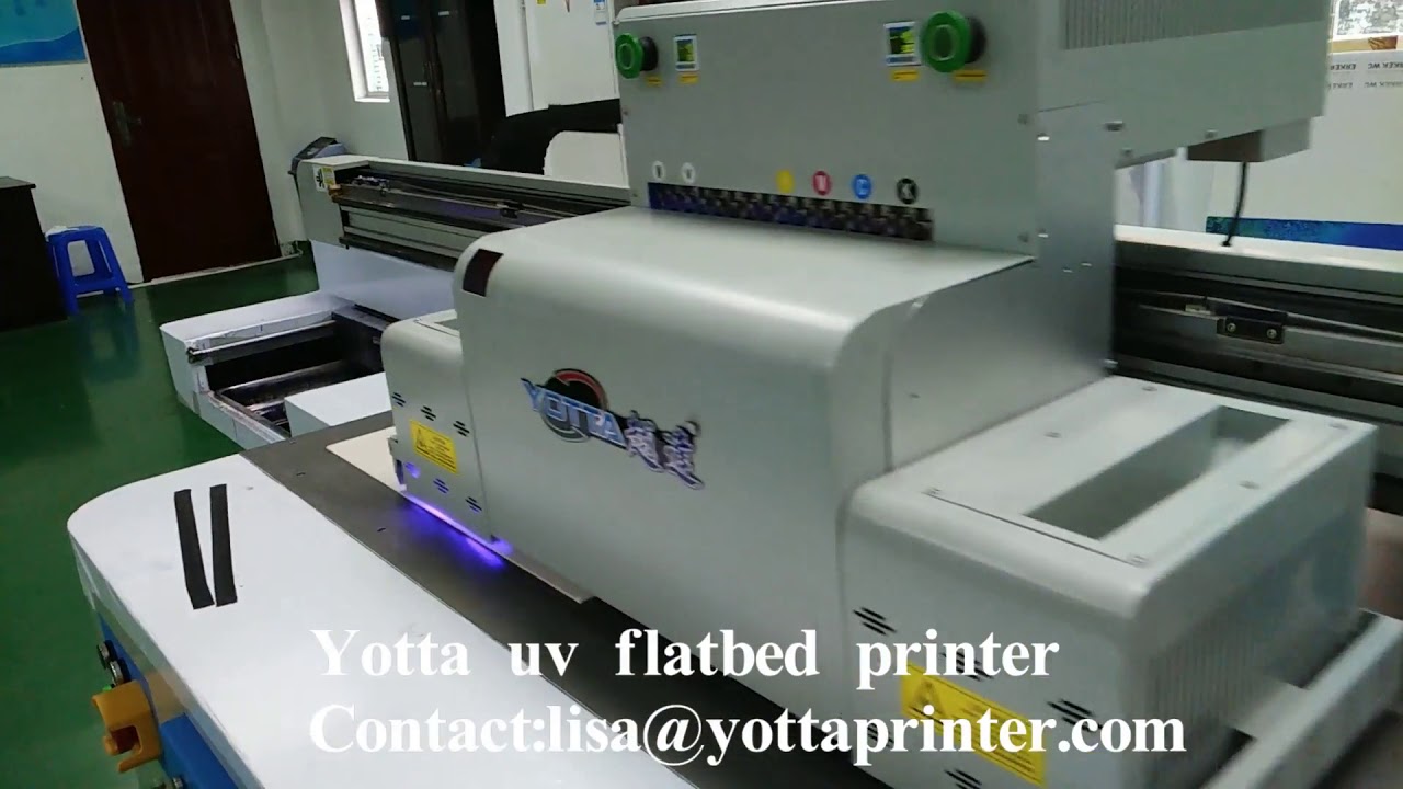 Ceramic tiles printing by Yotta uv flatbed printer