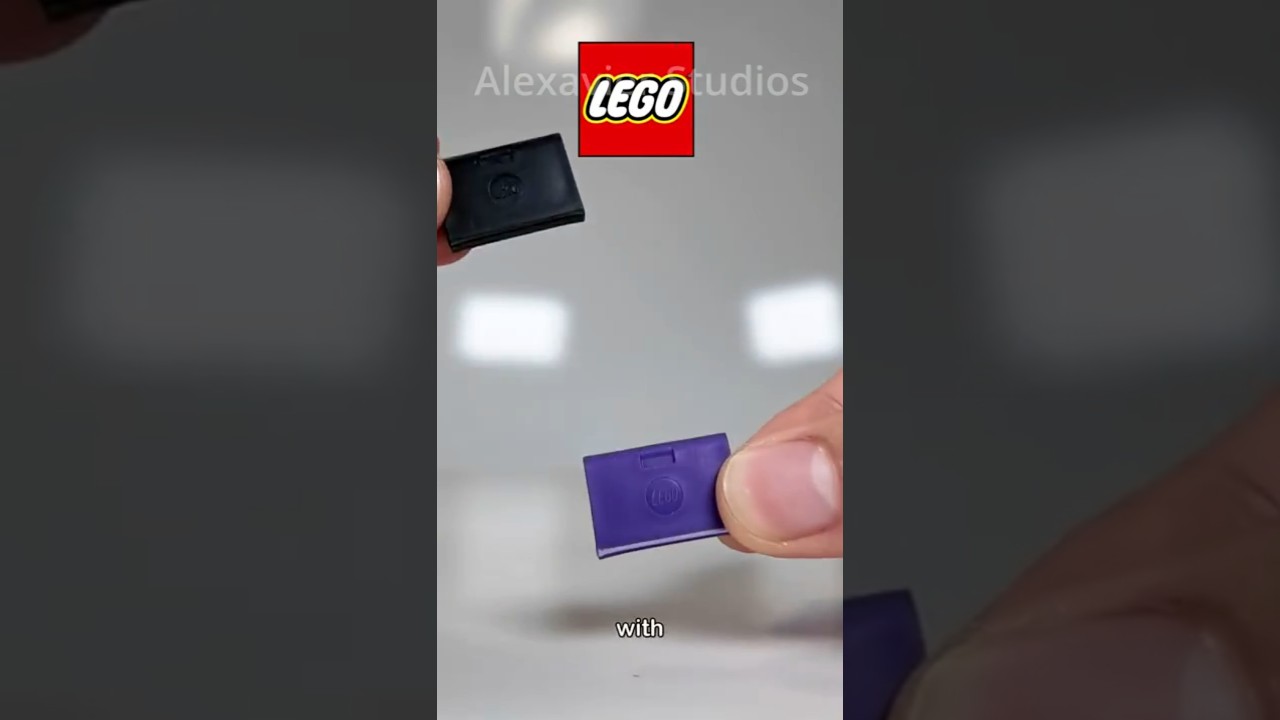 Lego Pieces with Creative Logos
