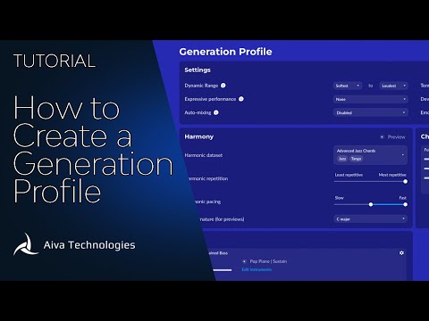 Generation Profiles Tutorial