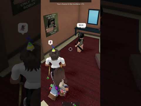 I TURNED MM2 PLAYERS INTO ADS 🤣😂 #mm2 #roblox #robloxshorts #murdermystery2