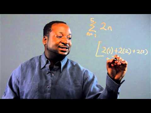 How to Solve a Sigma Math Equation : Applied Math Tips