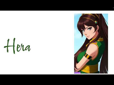Greek Gods and Goddesses as Anime Characters