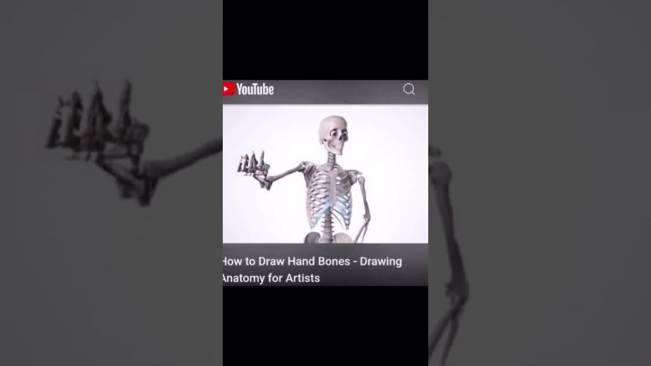 How to draw hand bones, Skeleton Middle Finger Slap #funny #shorts #memes #skeleton #drawing #art