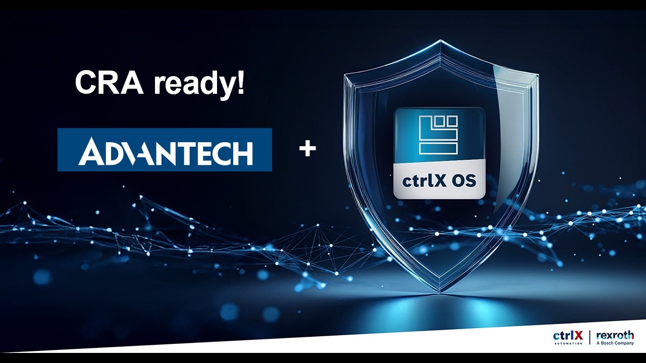 Advantech + ctrlX OS: Edge Computing Secure & Simplified