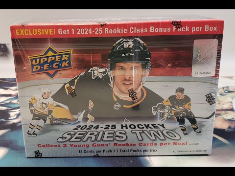 2024-25 Upper Deck Series 2 Hockey Mega Box #sportscards #hockeycards