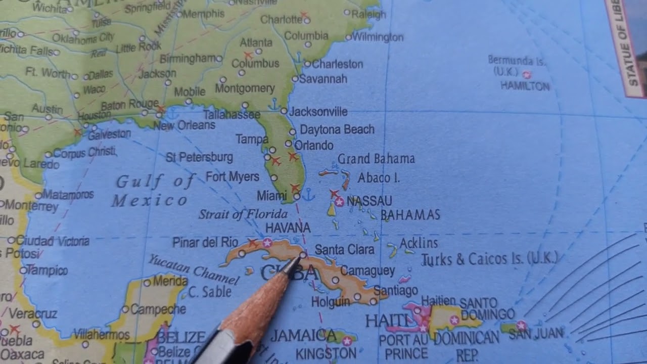CUBA MAP