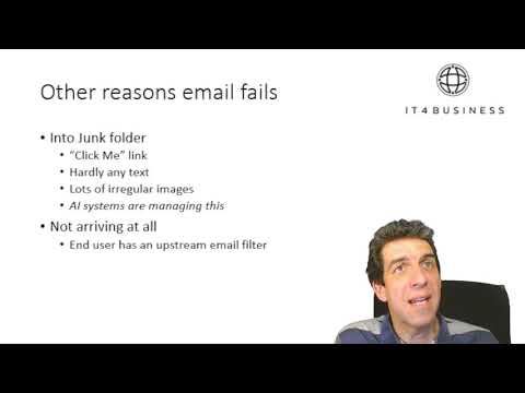 Stop emails I send going into the Junk folder or Spam Folder