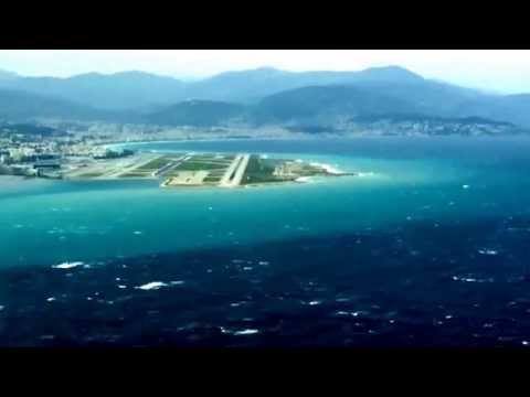 Landing at Nice/ Còte d'Azur AirPort (LFMN/NCE)