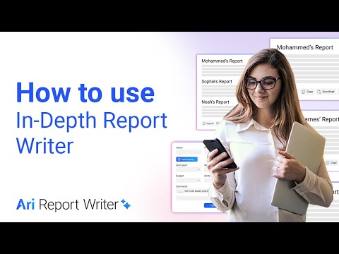 How to Use Twinkl's Ari AI In-Depth Report Writer | Twinkl's Best Teacher Hack