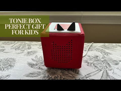 Toniebox Audio Player Starter Set with Playtime Puppy - Listen, Learn, and Play - Amazon find