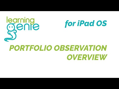 Educator App | Portfolio Observation Overview (iOS)