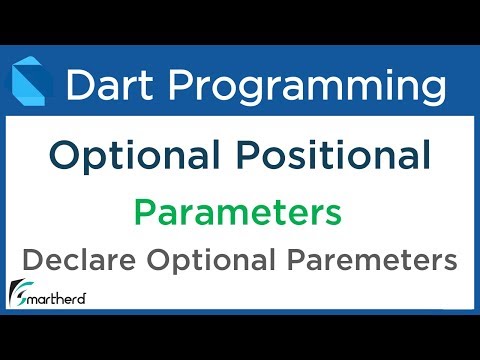 Learn Dart Optional Positional Parameters in Functions Dart Tutorial for Flutter 6 4 - Mind Luster