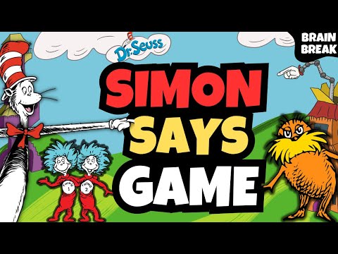 Dr. Seuss Game | Simon Says | Brain Break | Read Across America | Danny Go Noodle Inspired