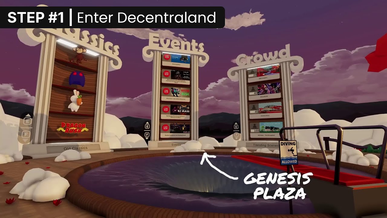 How to get started in Decentraland