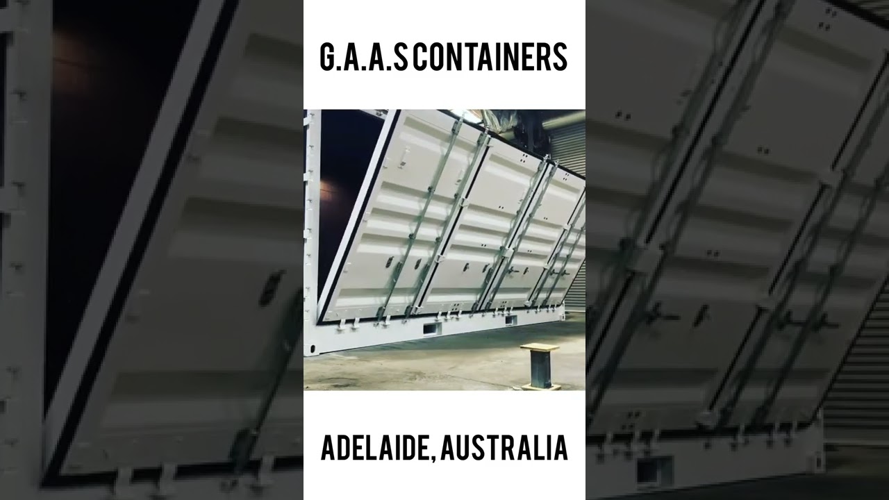 This masterpiece by G.A.A.S Containers from 📍Adelaide, South Australia 🇦🇺 #shippingcontainer