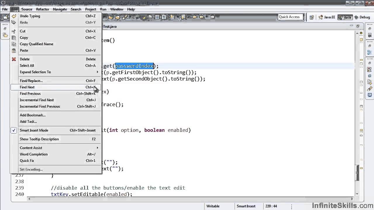 09 Find, Replace, Next and Previous