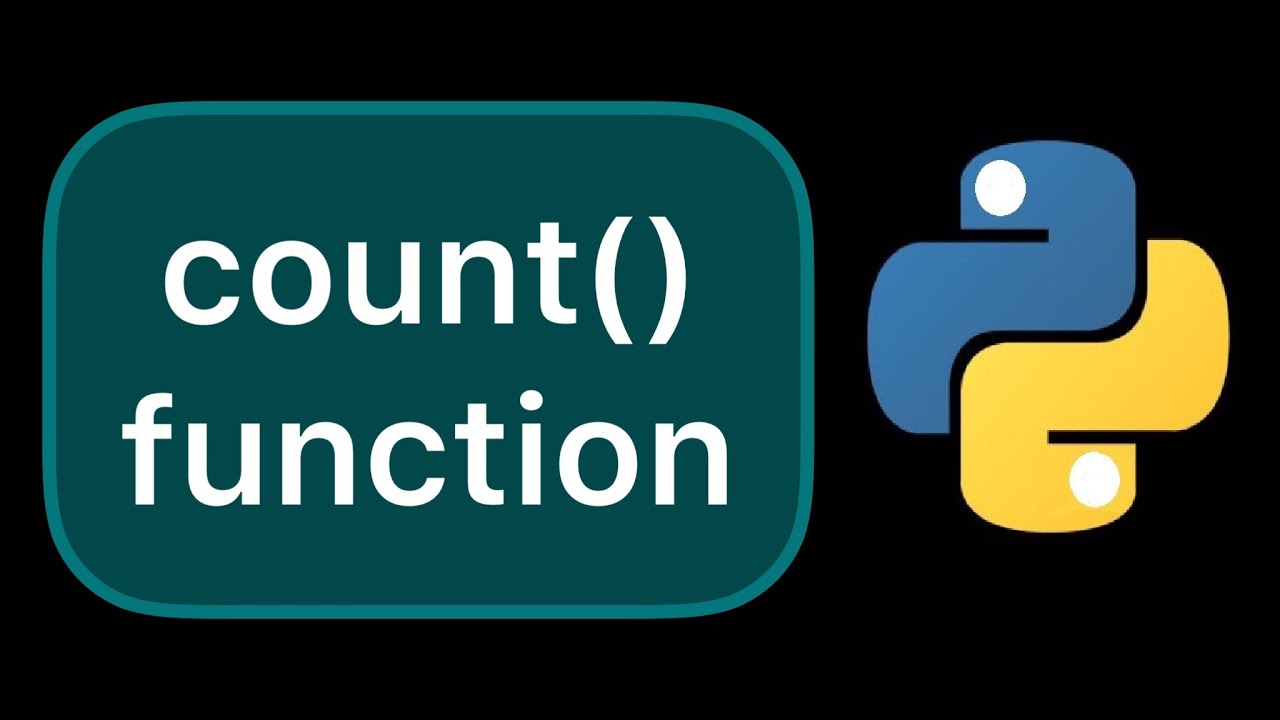 Simple example of the count() function in Python #Shorts