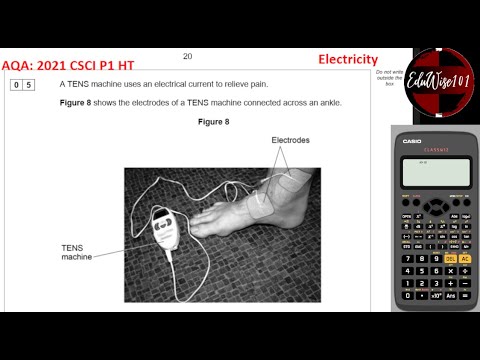 AQA GCSE (2021) Combined Science Physics - Paper 1: Q5 Higher Tier Past paper Question Electricity