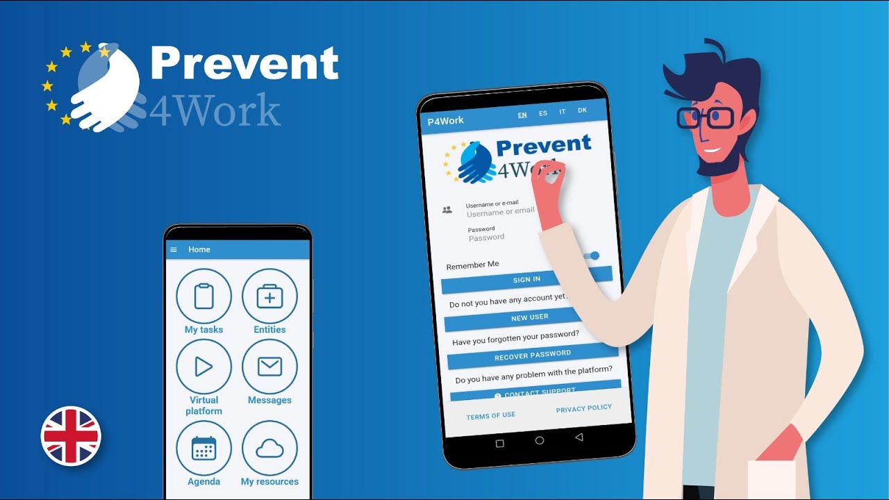 P4Work App Video Tutorial (English)