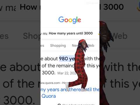 How many years until 3000