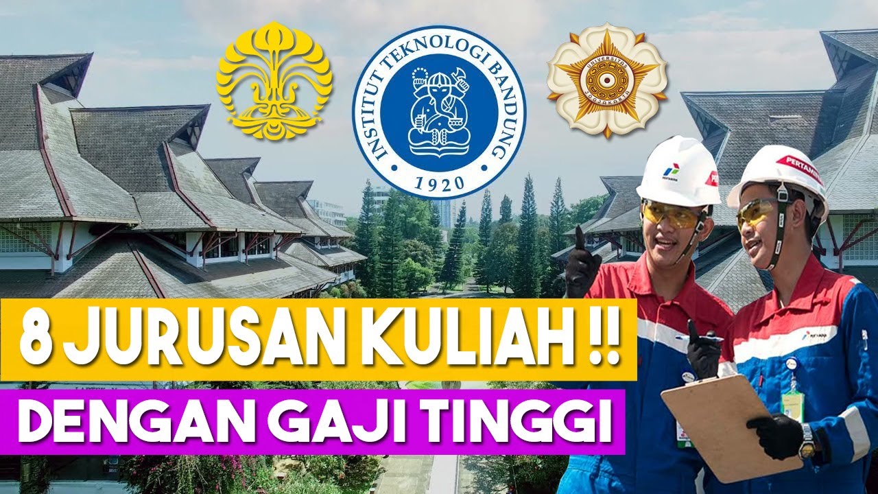 8 Jurusan Kuliah Dengan Gaji Tinggi !! Jurusannya Calon Sultan