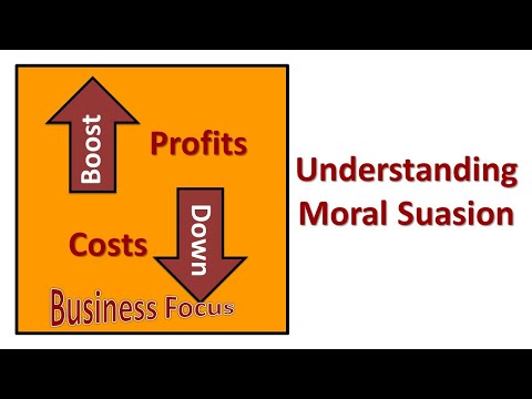 Understanding Moral Suasion