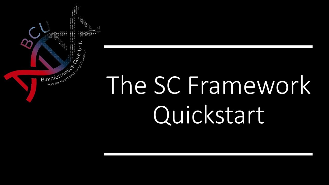 SC Framework: Quickstart