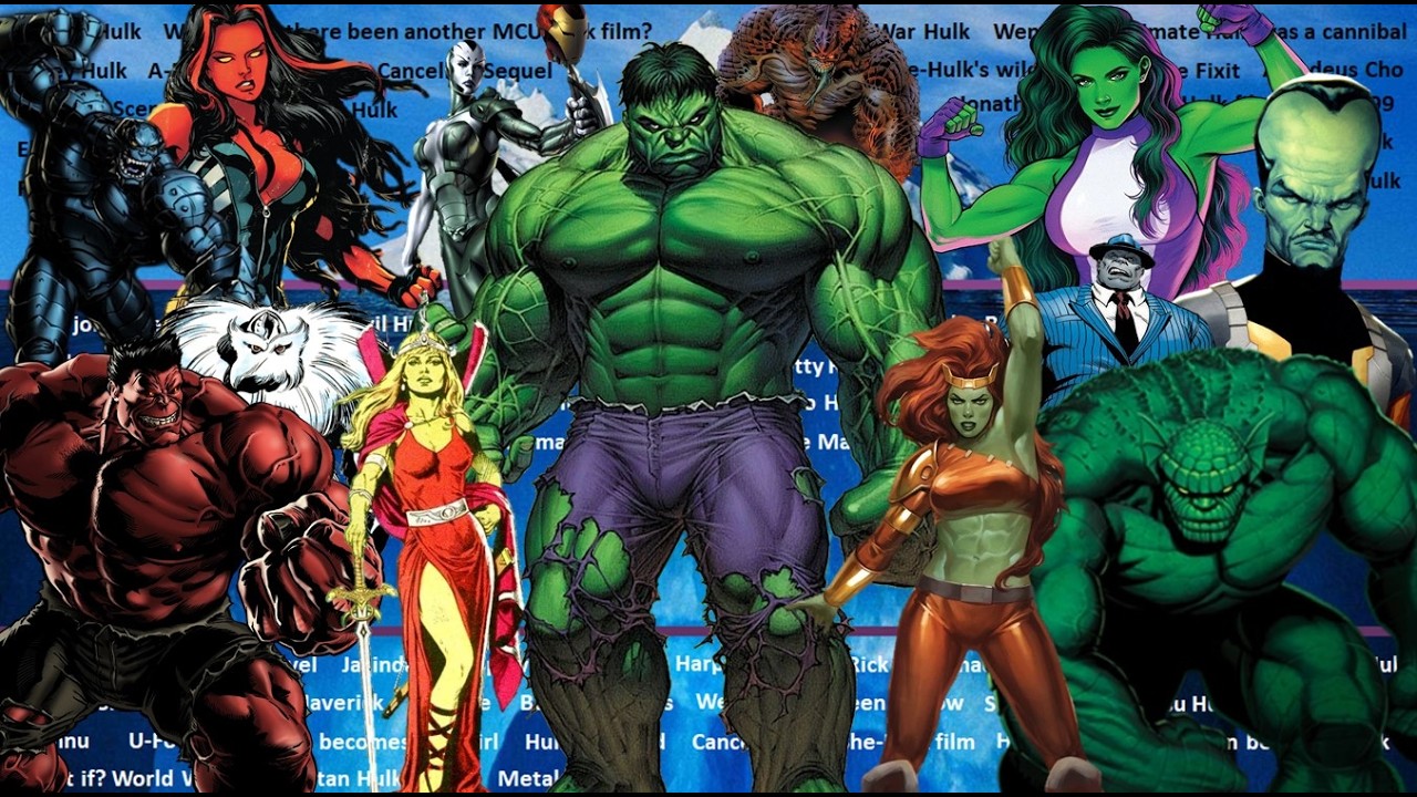 The ULTIMATE Hulk Iceberg Explained