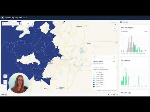 Income By Zip Code Map Demo