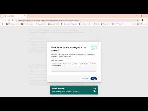 Use of Research Gate to download and to do request to Author for getting paper..by Dr.Rupesh More.