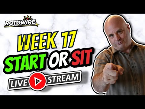 Start Sit Live II Week 17- 2022 Fantasy Football