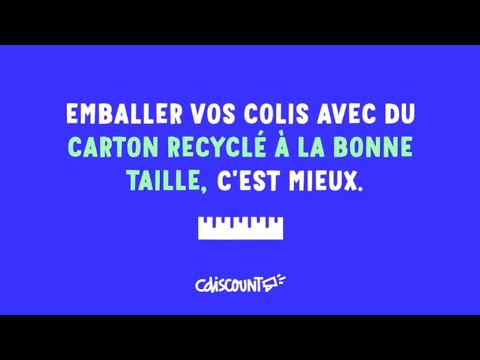 Cdiscount réduit le vide dans ses colis