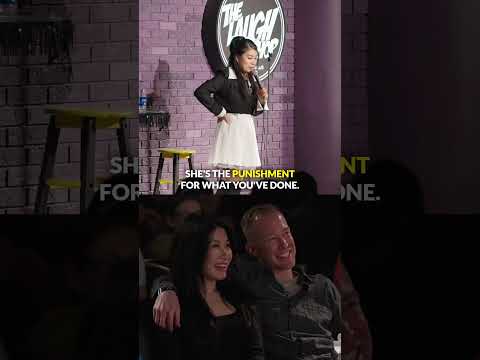The ORIGINAL evil got himself a Chinese HOTTIE #karma #couple #crowdwork #standup #comedy #funny