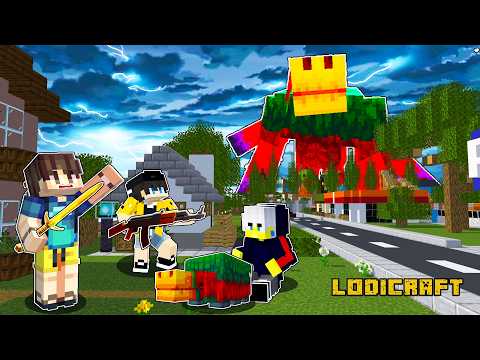 My Friend Becomes GIANT BOSS in Minecraft (Tagalog)