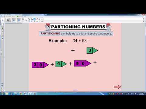 Partitioning numbers to ADD