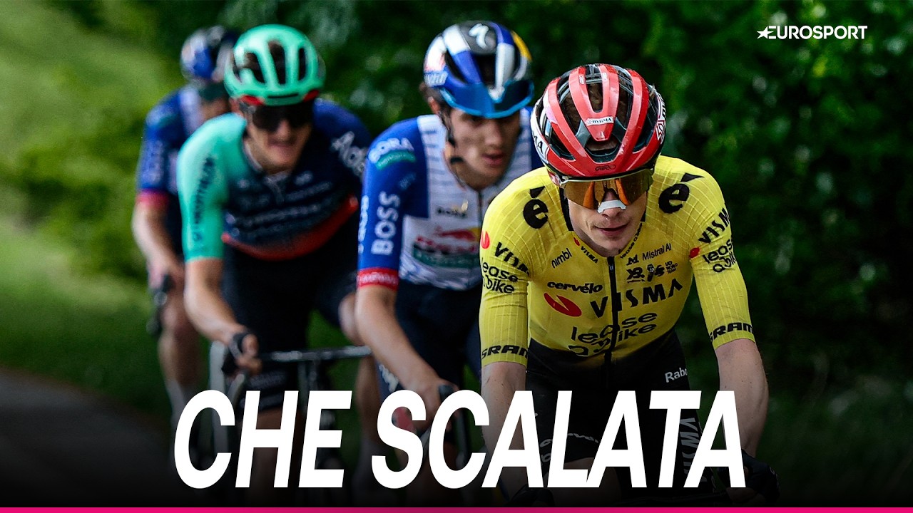 SUPER VINGEGAARD sul Blockhaus con tanto di record di scalata | GIRO D'ITALIA 2026