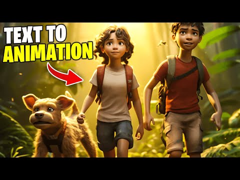 How To Create Animation Using AI & ChatGPT | AI Animation Video Generator ( Text To Animation )