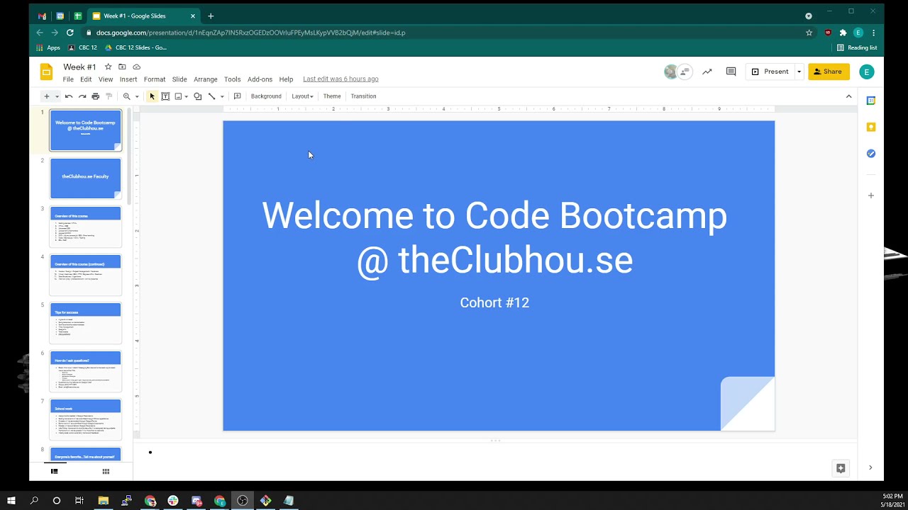 CBC 12 - Week 1, Day 2 (git/github)