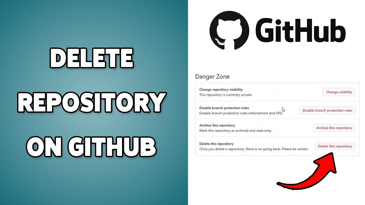 How To Delete Repository On GitHub | Permanently Remove Repo In GitHub 2026