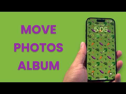 How To Move Photos From Album To Album on iPhone
