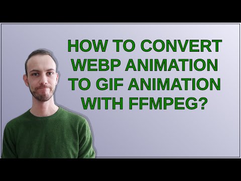 How to convert webp animation to gif animation with ffmpeg?