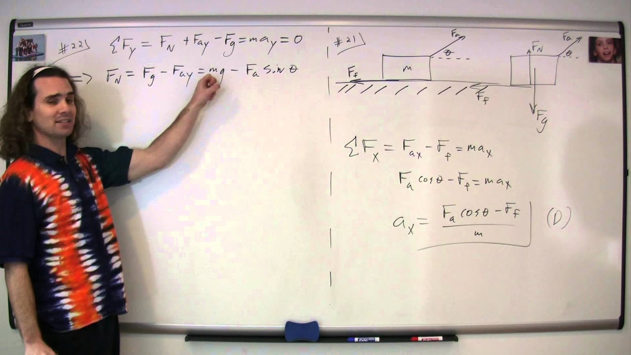 #22 Mechanics Multiple Choice Solutions - AP Physics C 1998 Released Exam