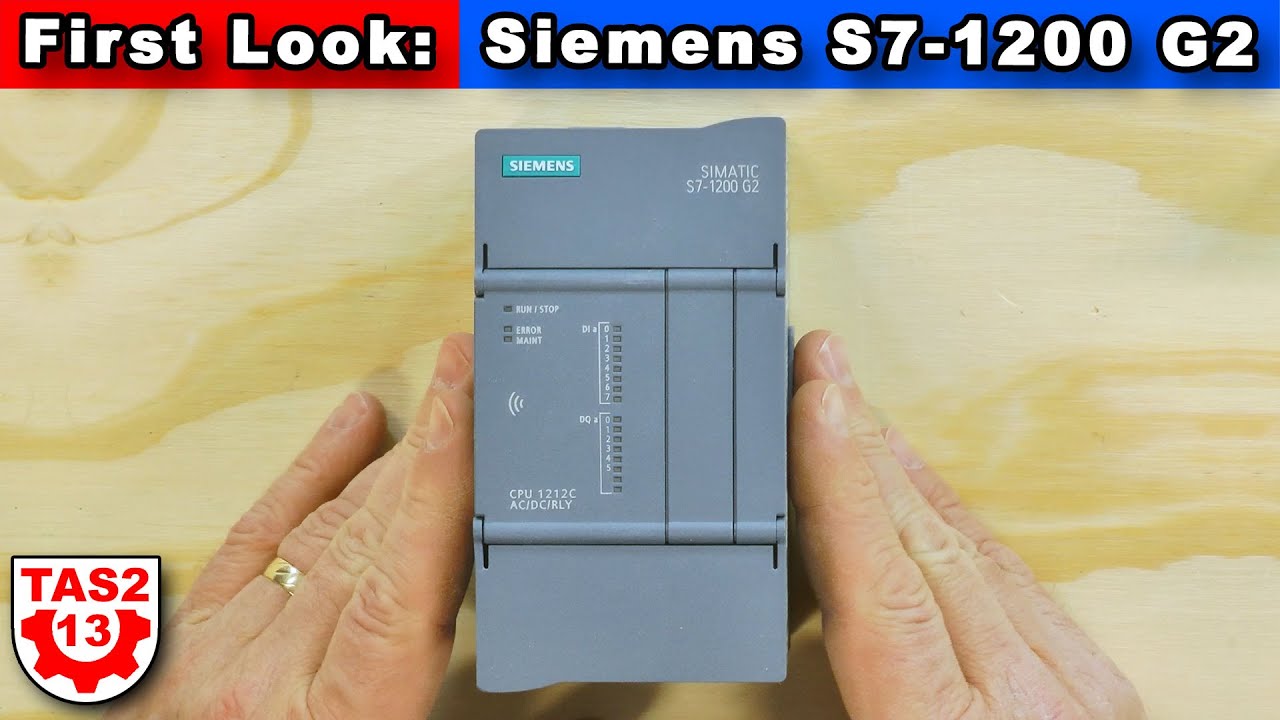 First Look: S7-1200 G2 - Unbox, Wire, Program