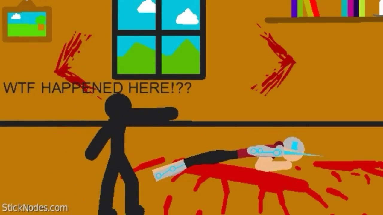 The Cyborg (Sticknodes animation)
