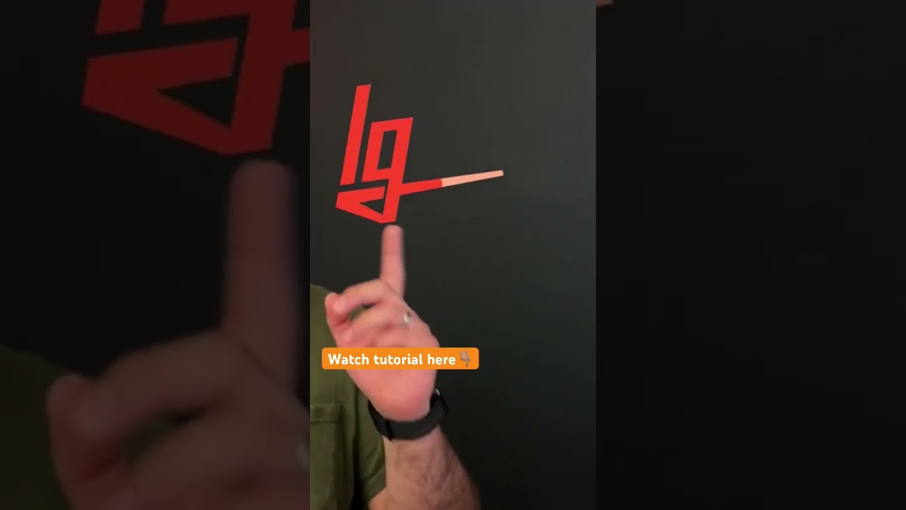 Easy stroke reveal animation for your logo designs! #graphicdesign #motiongraphics #customlettering