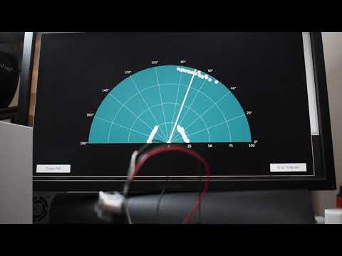 Radar Emulator with Arduino and Python