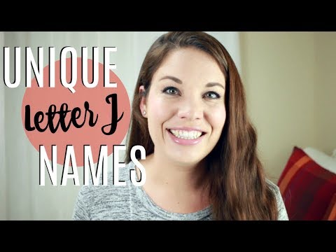 UNIQUE LETTER J BABY NAMES!! | Meanings & US Ranking