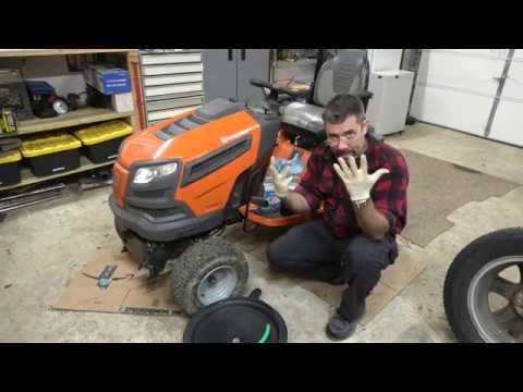 Husqvarna TS354D Oil Change. How To Change The Oil On Any Of The Kohler 7000 Series Of Engines.