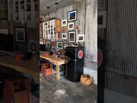 Our mancave for film, photo and general shenanigans. #mancave #filmstudio #garageshop #vintage